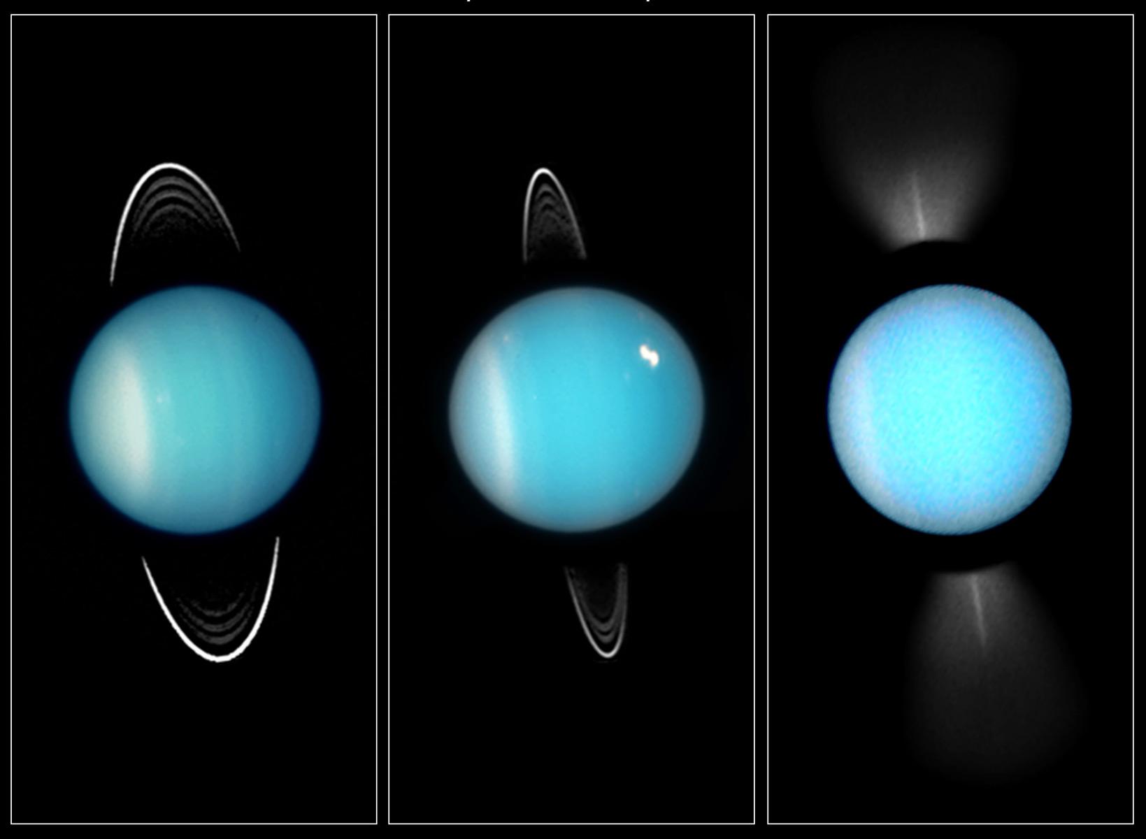 Panují i na Uranu s jeho sklonem rotační osy roční období? | 100+1 zahraniční zajímavost